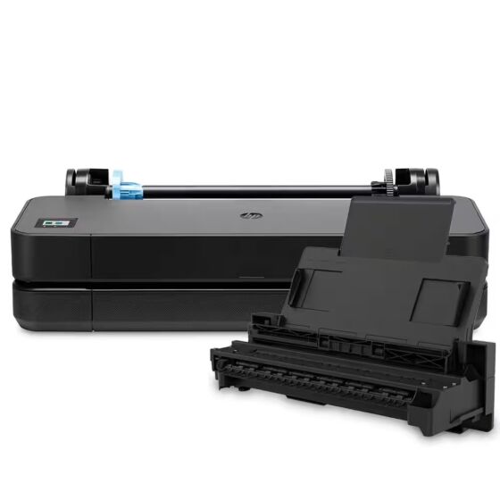 Impressora Plotter DesignJet HP T250 24" + Alimentador Automático de ...
